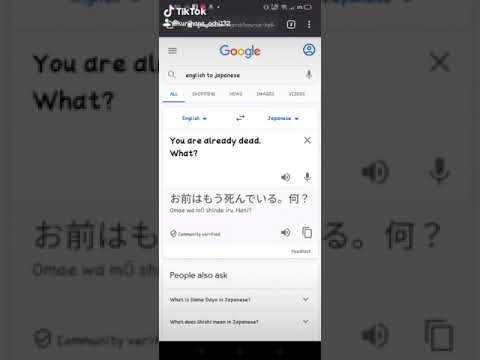 OMAE WA MOU SHINDEIRU NANI Google Translate - 栗花落レム (Rem Tsuyuri)