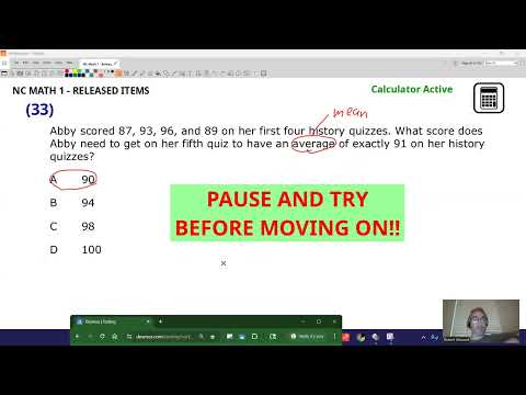 NCM1EOC#33