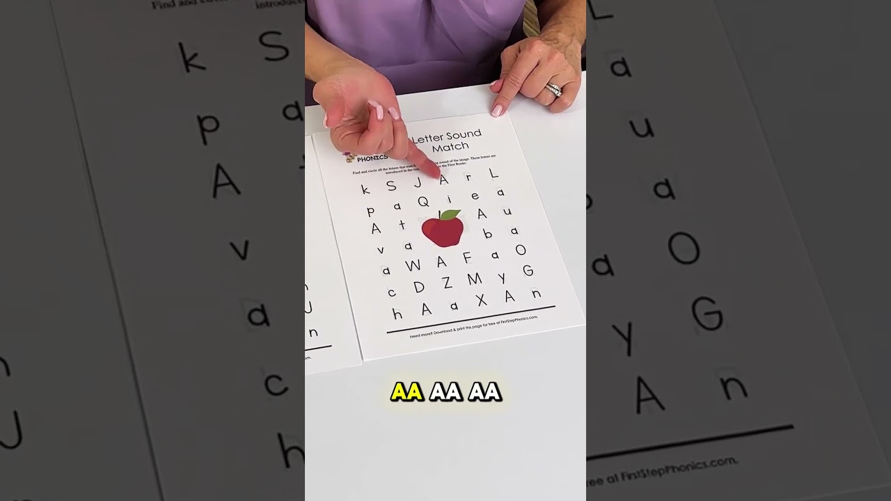 FREE Letter Sound Practice Worksheets!