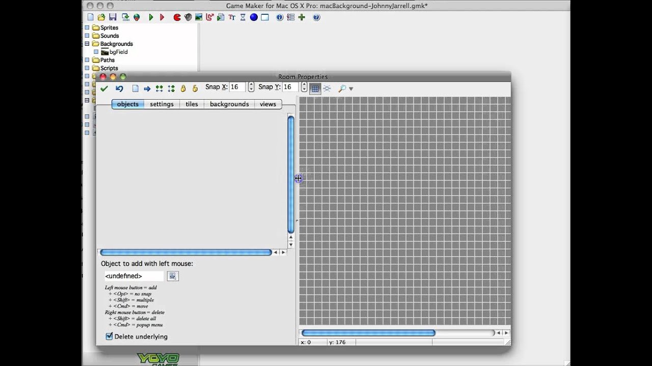 Mac Gamemaker Backgrounds