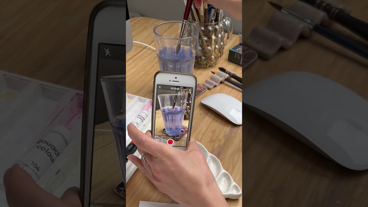 How to make easy and beautiful reels and shorts for Artists #contentcreator #shortsvideo #shorts