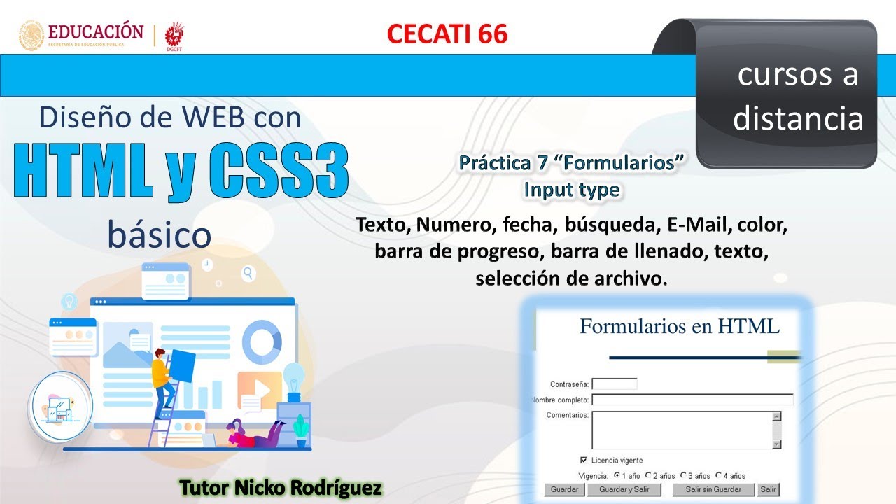 Práctica 7 Formularios HTML5