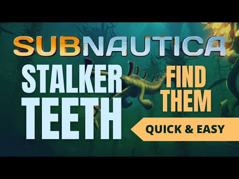 Steam Community :: Video :: How to get stalker teeth in Subnautica