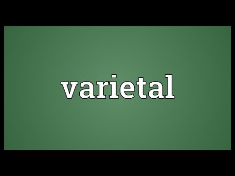 Varietal Meaning