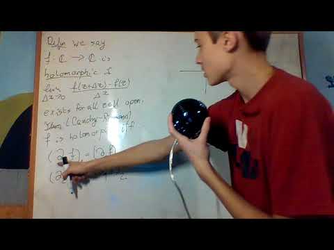 Complex Analysis 1.1 : Holomorphic Functions