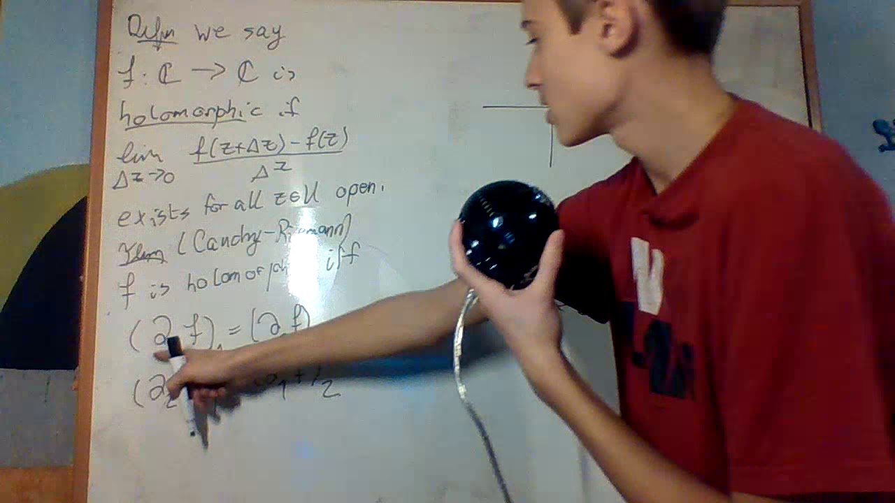 Complex Analysis 1.1 : Holomorphic Functions