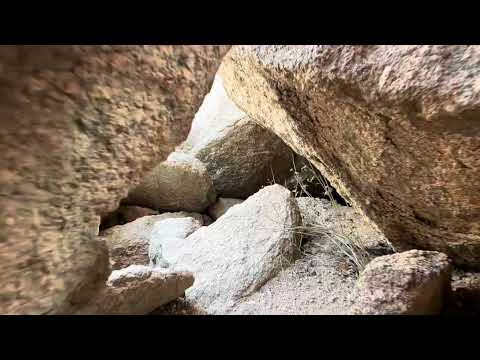 A hidden cave on the side of Enchanted Rock in central #Texas. #travel @texasparksandwildlife