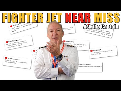 FIGHTER JET Almost KILLED ME! My SCARIEST Military Fly-By! 😱 | Ask the Captain