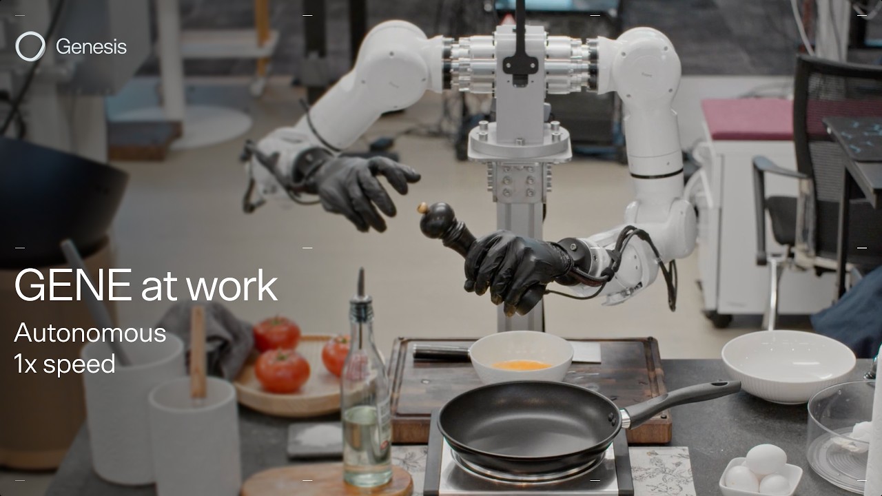 GENE at work | Autonomous 1x speed
