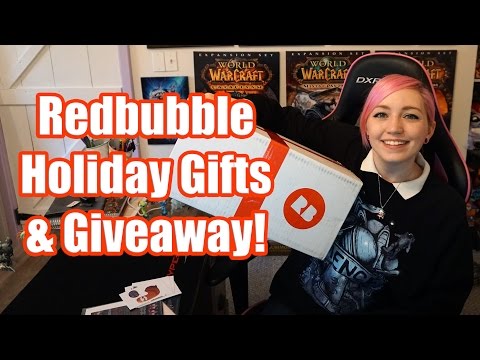 Redbubble Gift Haul | Giveaway | Collab w/IamChiib | TradeChat