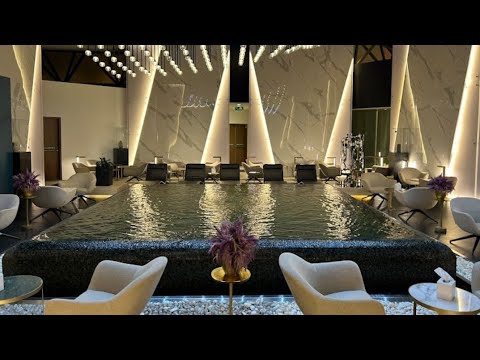 Lounge and hotel on Muscat International Airport Oman | Oman Air lounge | Oman Airport lounge