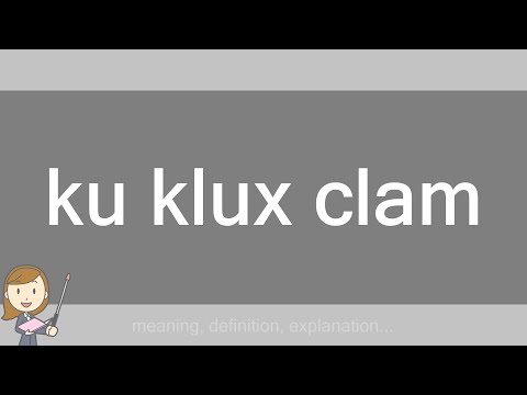 ku klux clam