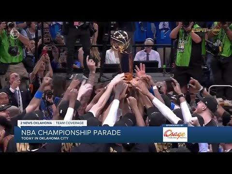 CELEBRATE HISTORY: What to know about OKC's championship parade AM