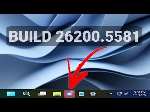 Windows 11 Build 26200.5581 – New Taskbar, HDR, Energy Saver & Recall Features 2025