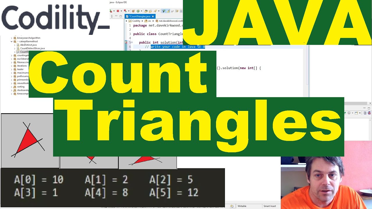 Codility Count Triangles solution