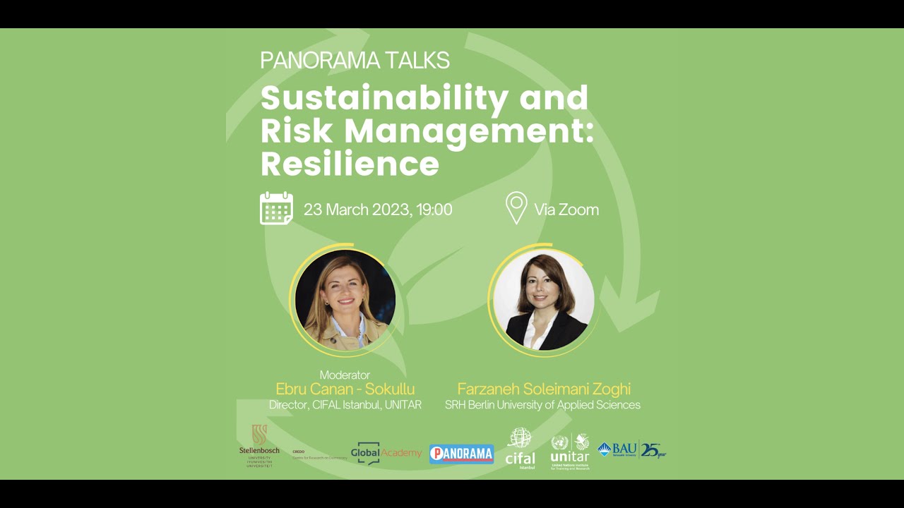 Panorama Debates: Sustainability and Risk Management: Resilience