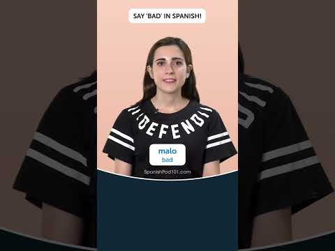 Bad in Spanish ๐ฒ๐ฝ #shorts #Spanish