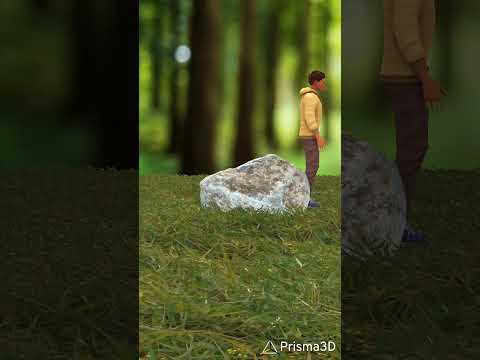 Realistic Jump Animation make in Prisma 3D// Prisma 3D Animation. #EditingExpress3D #Prisma3D