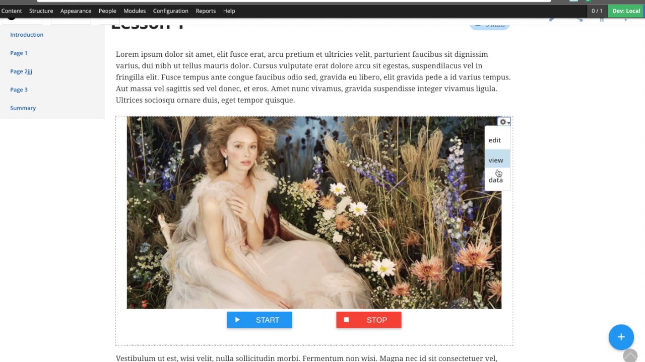 elmsln accessibility quick peak: animated gif player