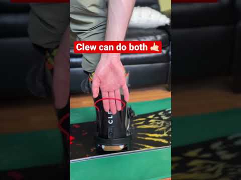 Can Your SNOWBOARD binding do both? #snowboarding #shorts