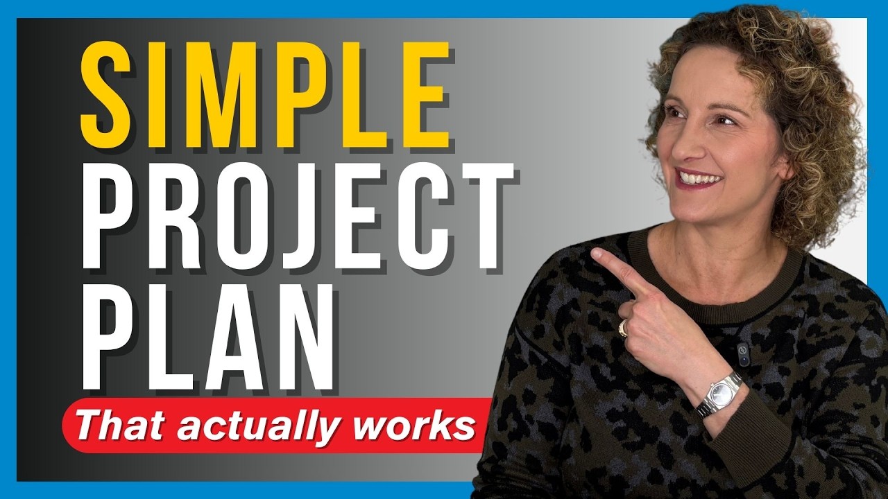 How to Create a Simple Project Plan for a Small Project