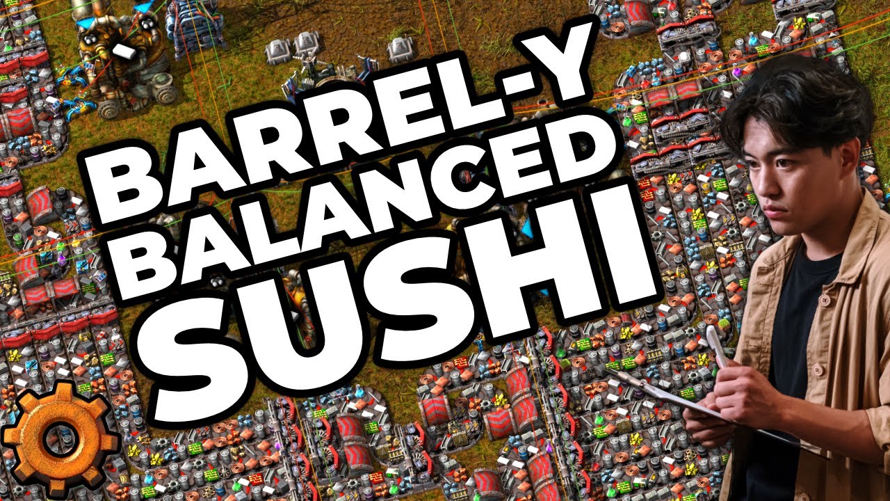 Beating Factorio with only Sushi belts.