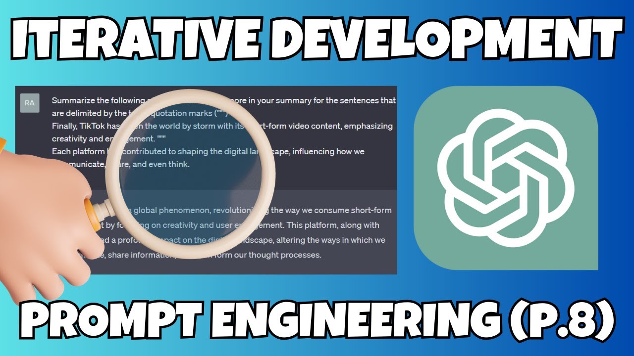 ChatGPT Iterative Prompt Development