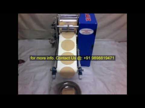Semi Automatic Chapati Making Machine - Semi Automatic Chapati Maker ...