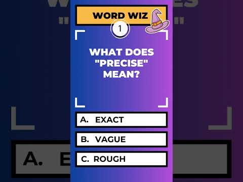 What Does 'Precise' Mean?