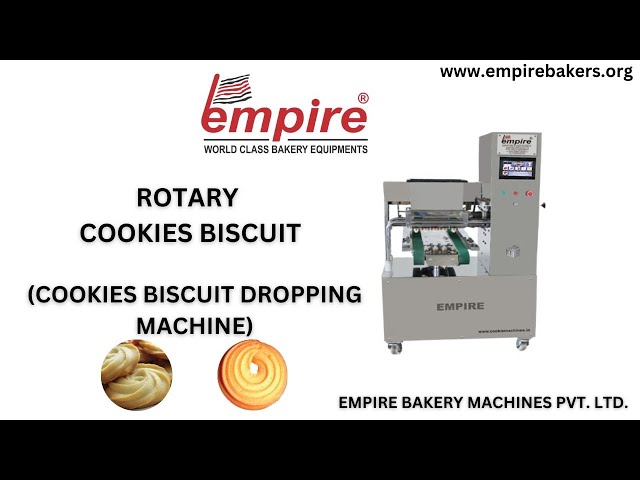 Cookies Drop Machine - Commercial Bakery Machinery Manufacturer from ...