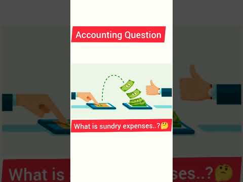 #accounting#question #sundry expenses #accounting