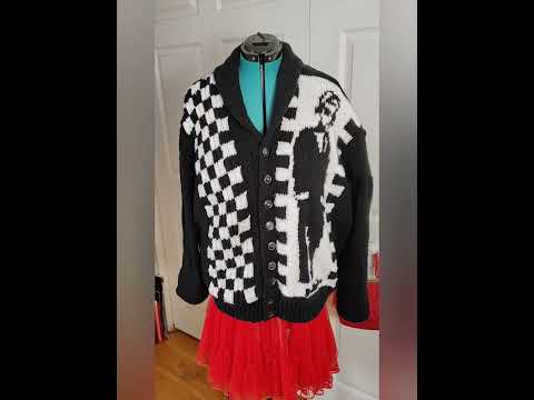 The SKA Sweater Is Done! – Killer Kitsch Designs
