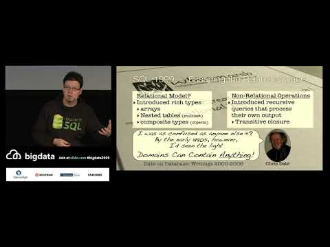 More Than a Query Language: SQL in the 21st Century by Markus Winand