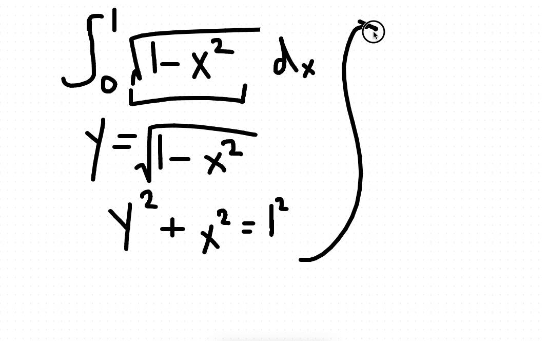 Evaluate Integral with Area