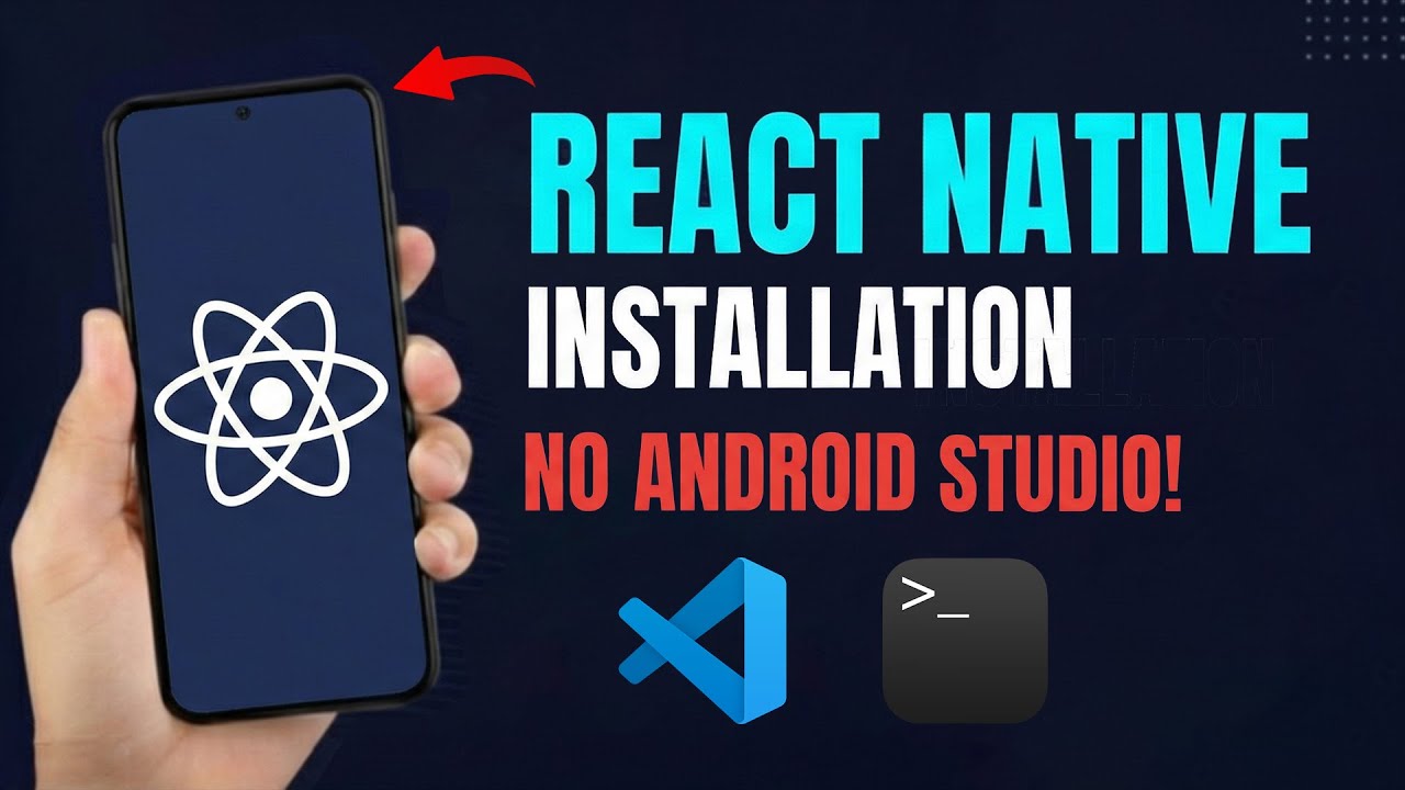 Install React Native on Windows WITHOUT Android Studio (Full Setup 2026)