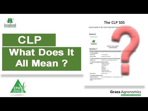 CLP Safety Data Sheets - Helping You Decipher the Information