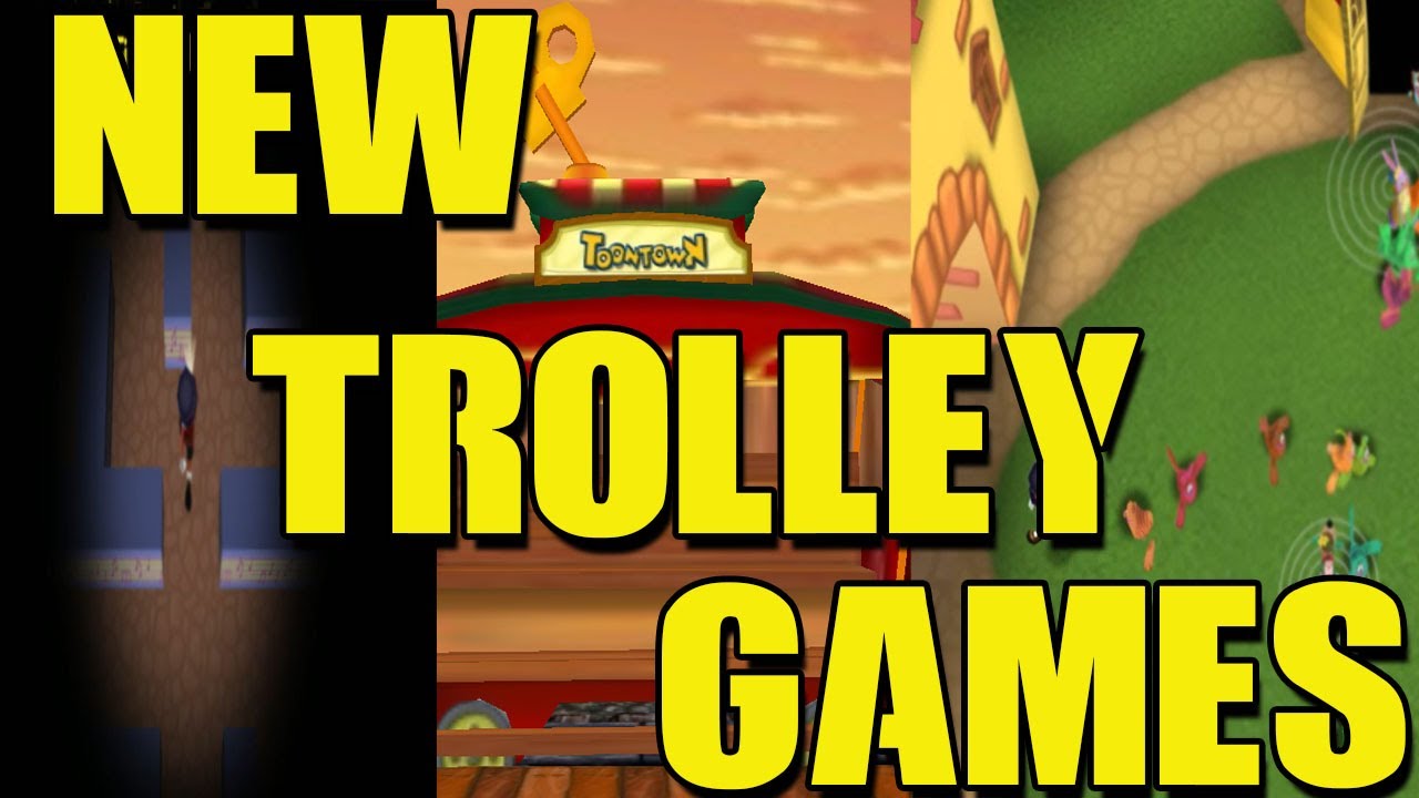 Toontown Rewritten New Trolley Games + April Toons Week!!!