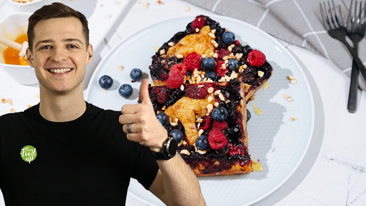 Super Easy Baked High Protein French Toast Recipe