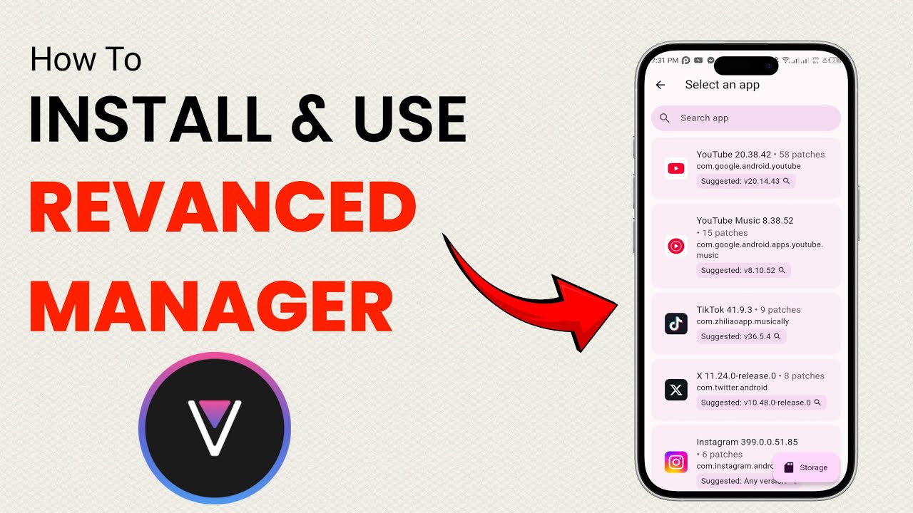 NEW! How To Download & Use Revanced Manager App To Patch | Patch Android Apps On Any Device