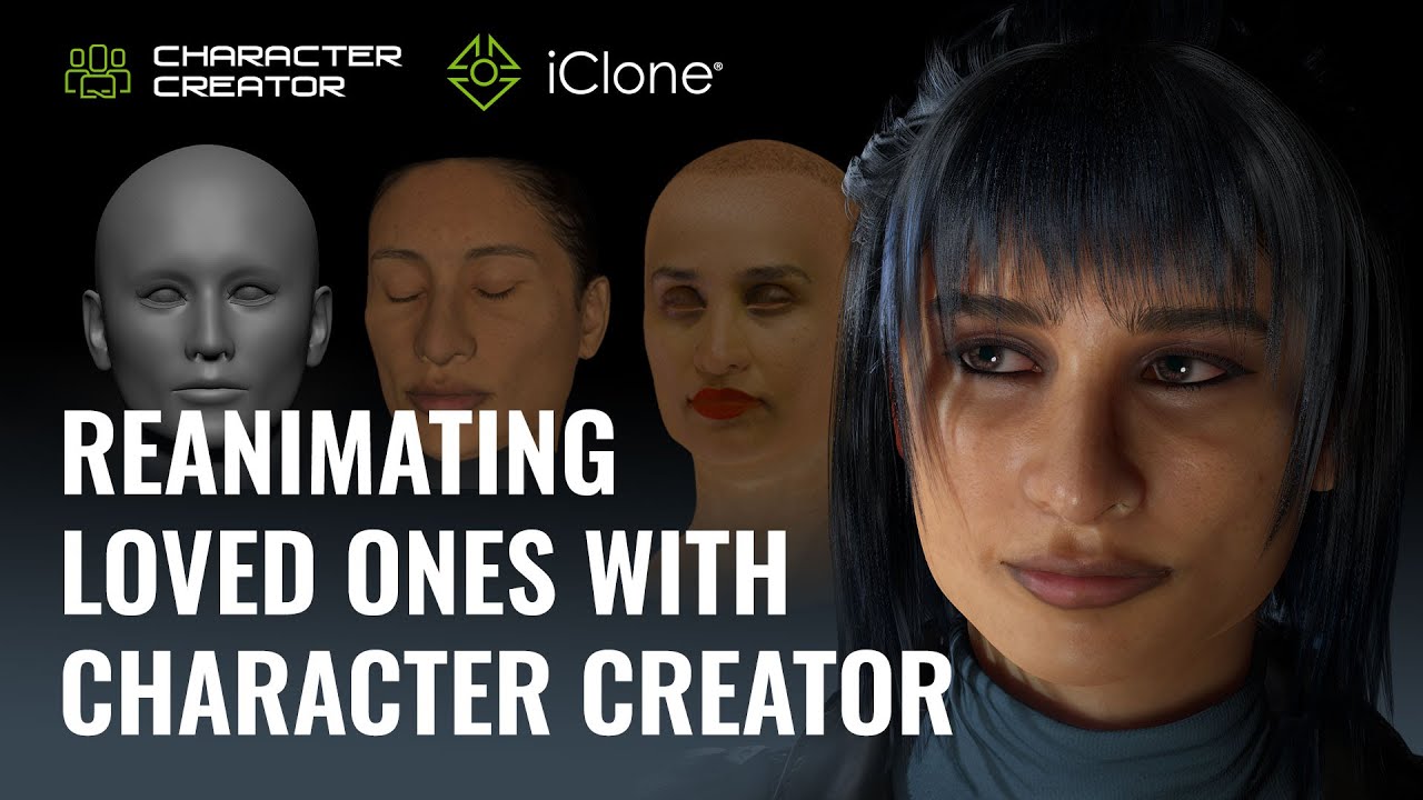 Raise Ravens: Animate loved ones in real-time VR autobiography | Character Creator. Houdini. CLO