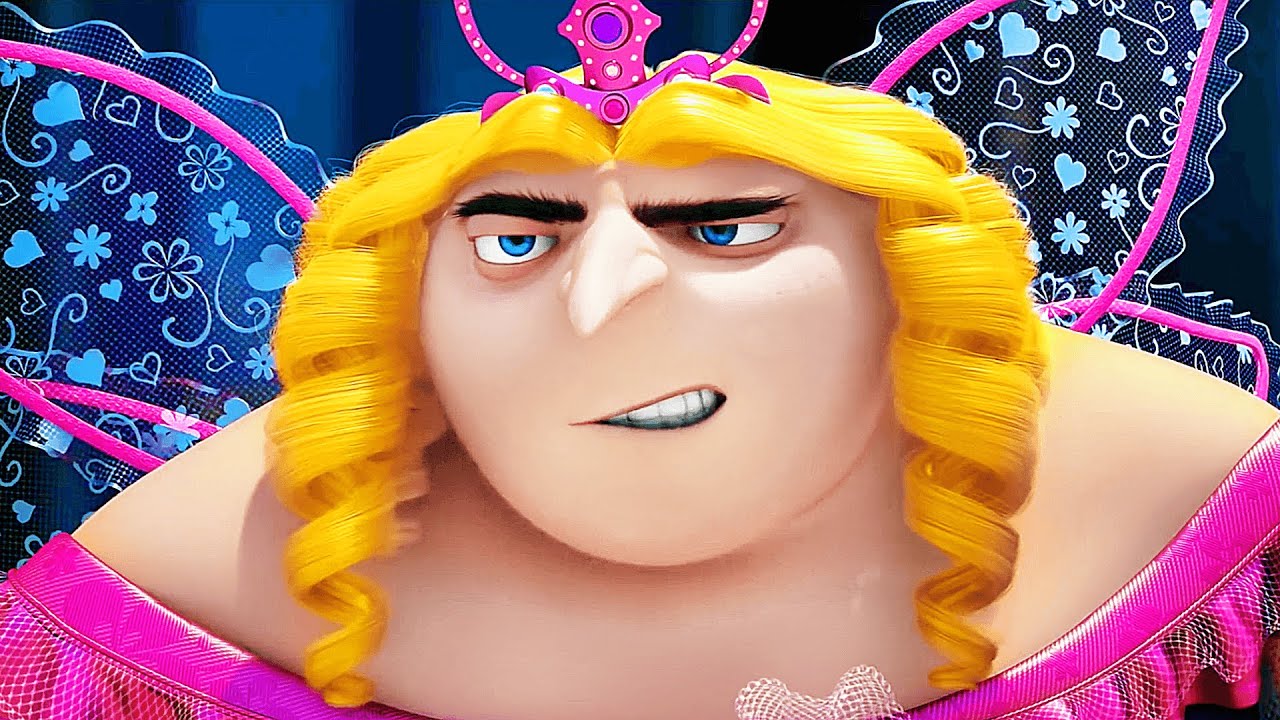 Fairy Princess Gru Scene | DESPICABLE ME 2 (2013) Movie CLIP HD
