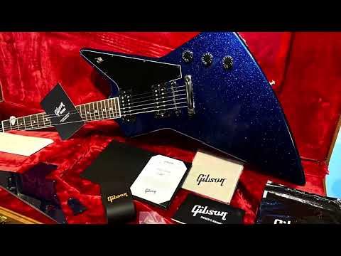 Gibson Mod™ Collection // 70s Explorer 2021 - Royal Blueberry | Reverb