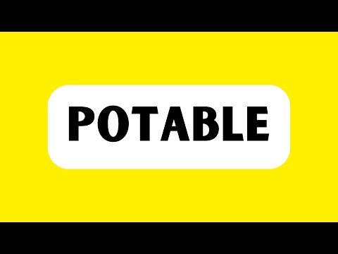 How to Pronounce Potable (Correctly)