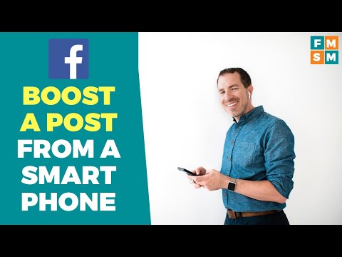How To Boost A Facebook Post From A Smartphone