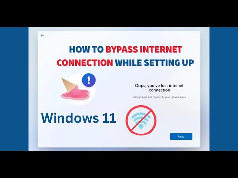 How to Install Windows 11 Without Internet | Bypass Internet Connection During Windows 11 Setup