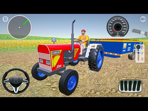 Indian Tractor PRO Simulation - New Indian Tractor Simulator Game 2022 #2 - Android Gameplay