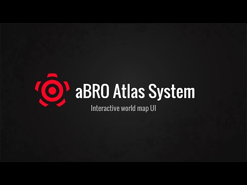 aBRO Atlas System (fullmap, minimap. compass, UE4, UE5)