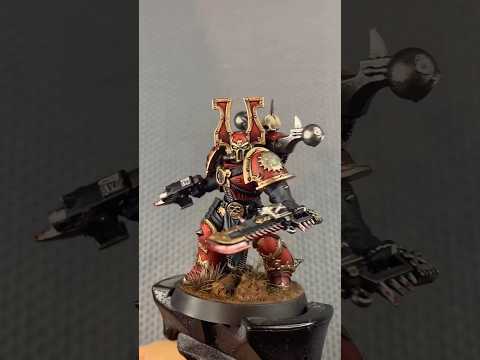 World Eaters Khorne Berzerker painting process! #warhammer #warhammer40k #40k #miniaturepainting