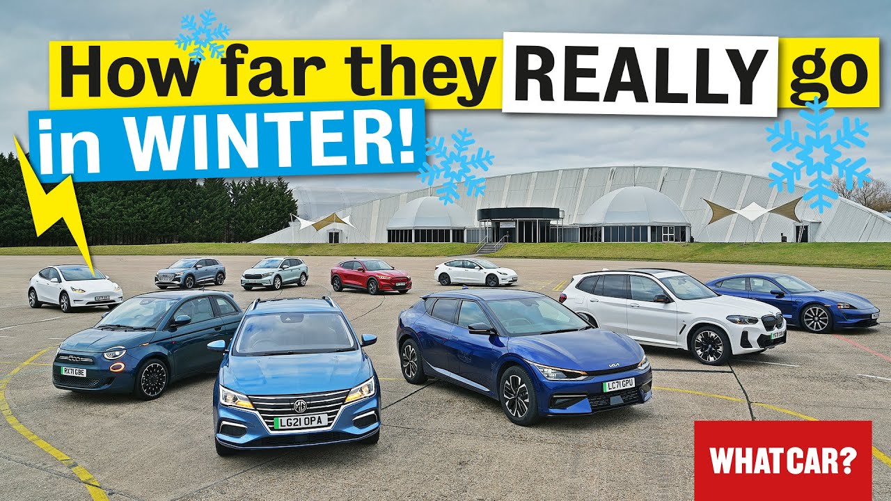 How Far Can You Drive an EV in Winter Conditions: 10 Popular Models ...