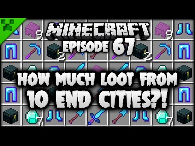 End Cities are one of the best sources for loot in Minecraft
